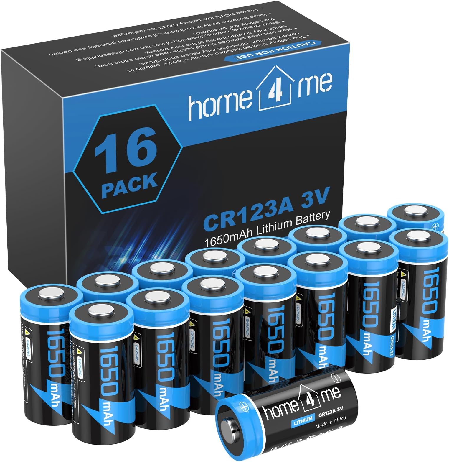 Amazon.com: SureFire SF123A Lithium Batteries, 48-Pack : Health & Household