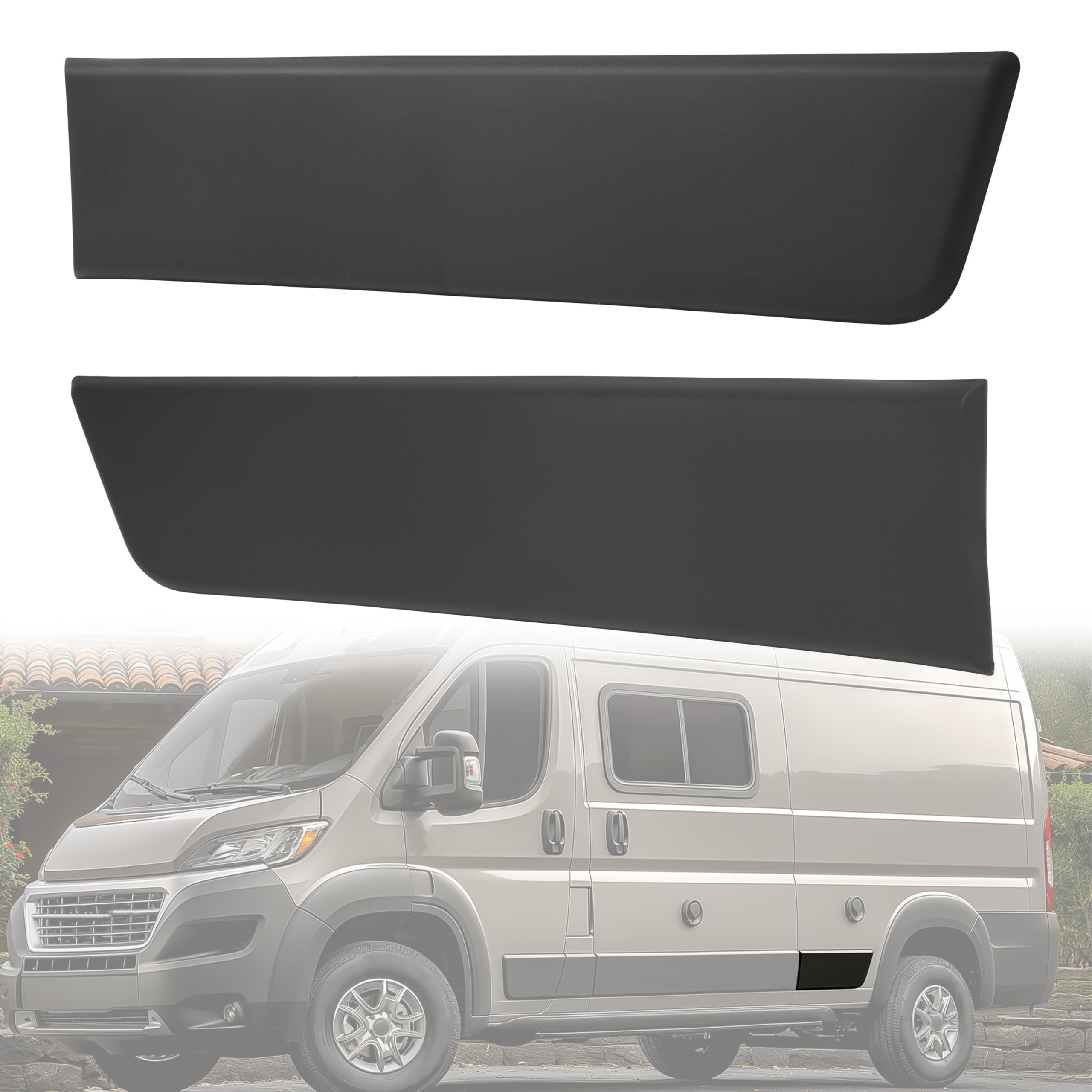 Amazon.com: KUAFU Rear Quarter Panel Trim Compatible with 2019-2022 ...