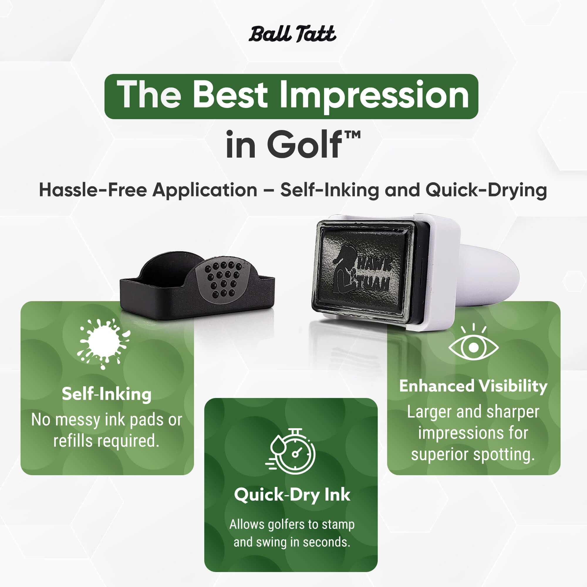 Snapklik.com : Hawk Tuah Girl Golf Ball Stamp, Golf Ball Stamper, Self ...