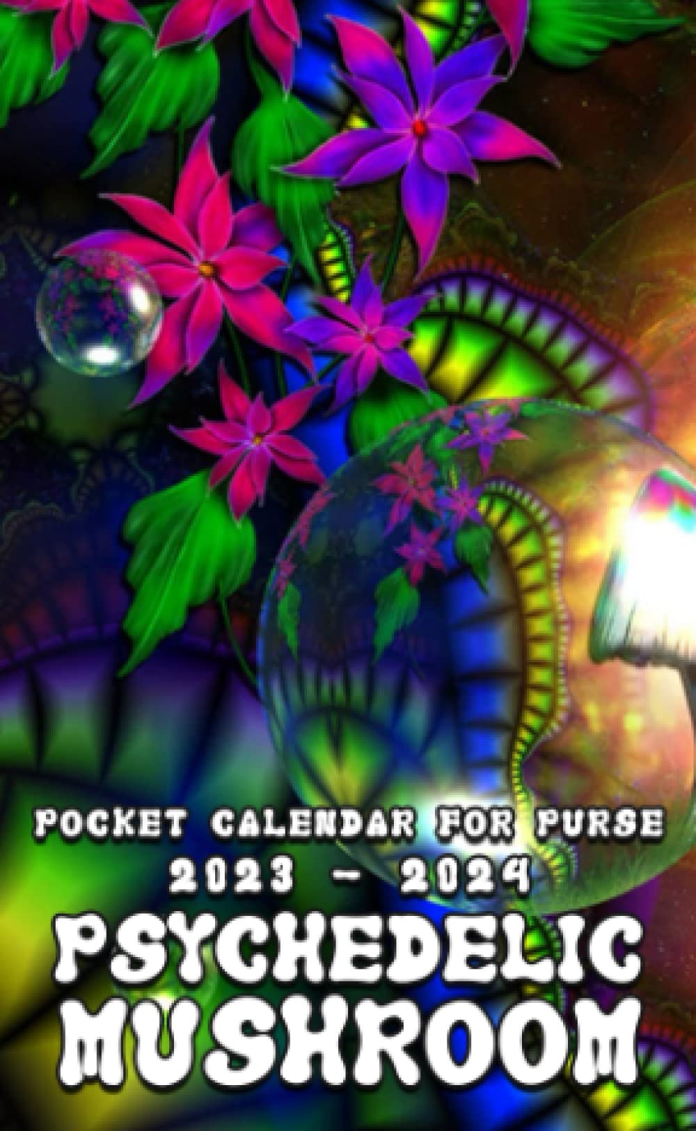 Amazon.com: 2023-2024 Psychedelic Mushroom Pocket Calendar: 2 Year ...
