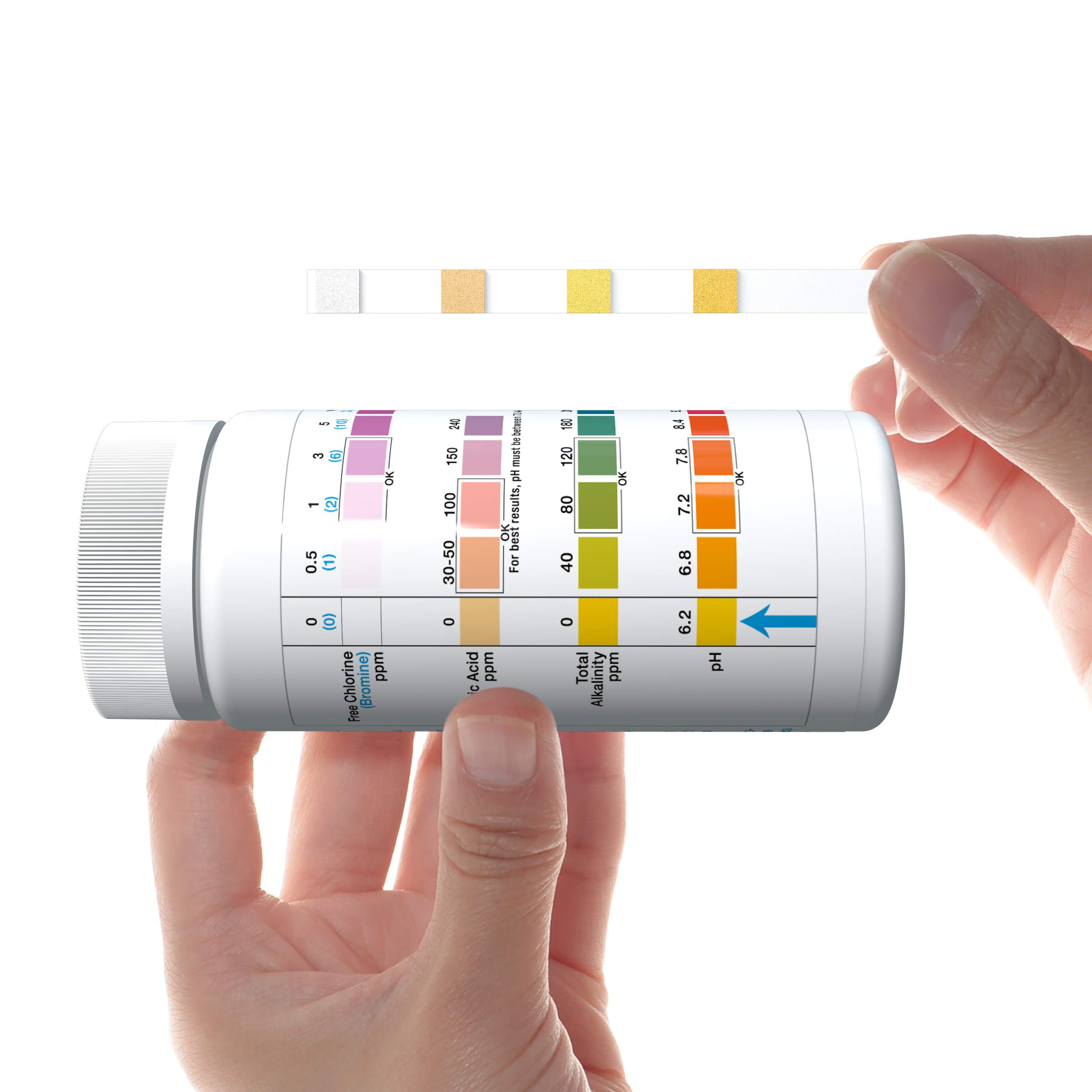 Buy BOSIKE 5 in 1 Water Hot Tub, Swimming Pool & Spa Test Strips Kit ...