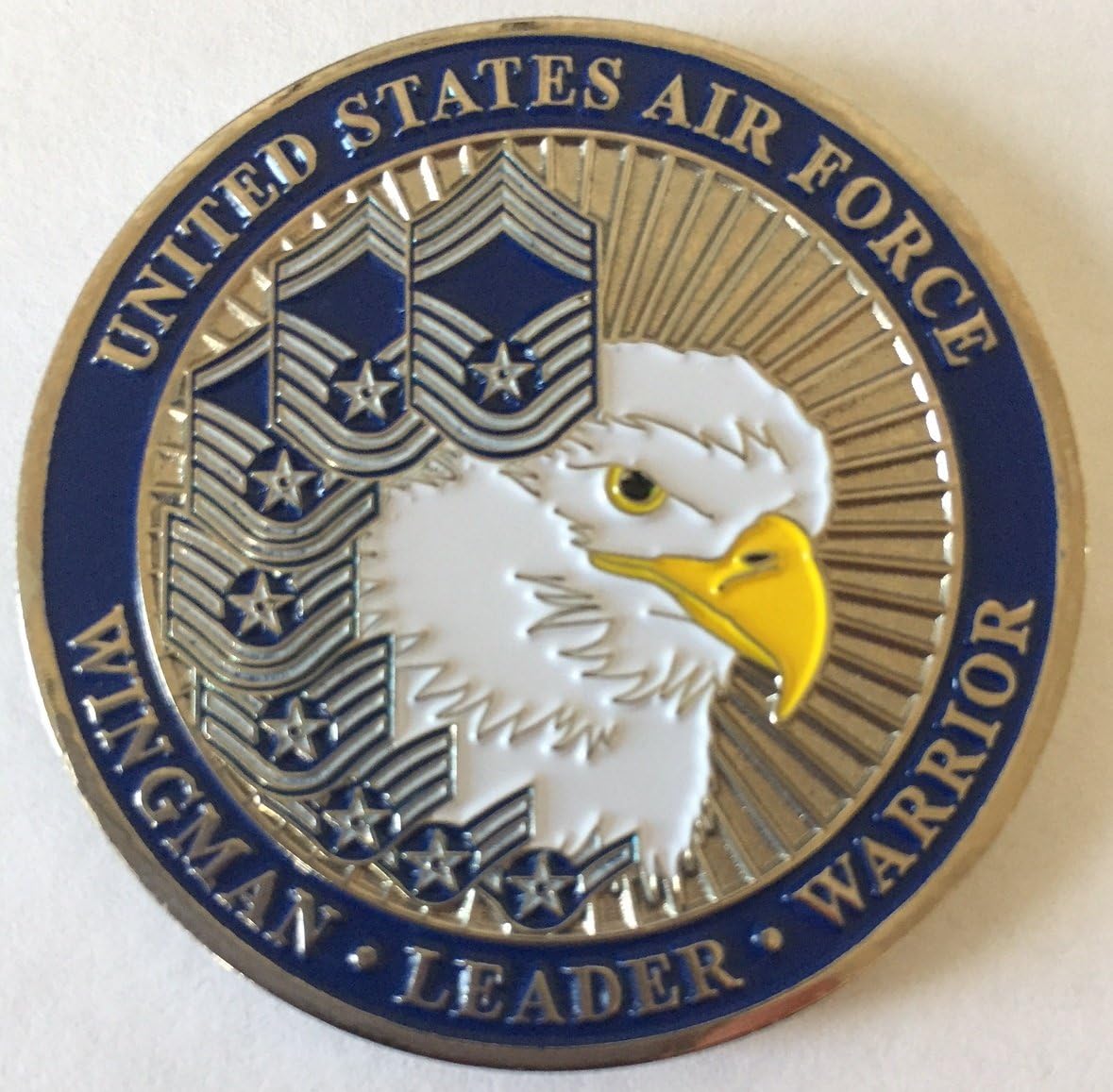 Amazon.com: US Air Force Ranks Challenge Coin : Collectibles & Fine Art
