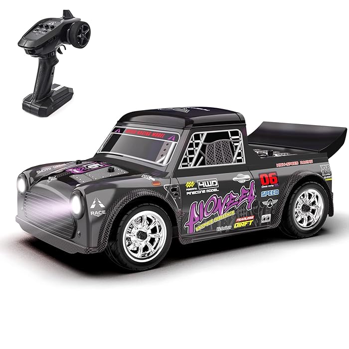 Buy Dollox Remote Control Drift Car 1/16 RC High Speed Cars, 2.4G 4WD ...