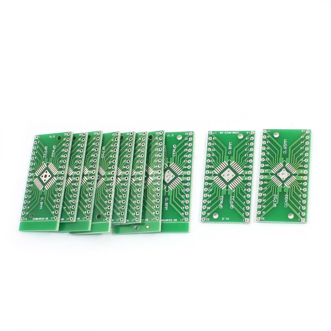 Amazon.com: uxcell 10pcs Surface Mounted Devices QFN32 QFP32 0.8mm 0 ...