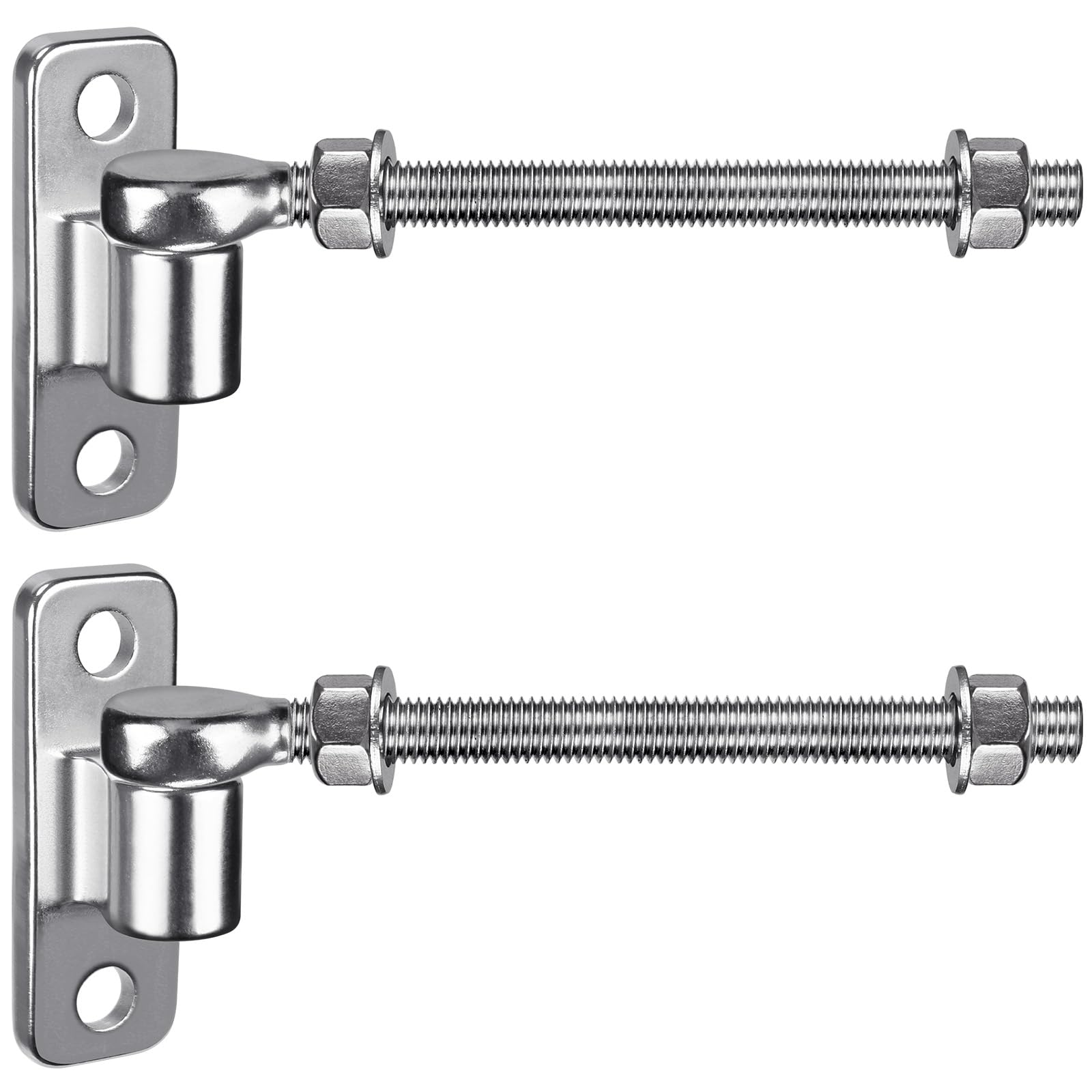 Amazon.com: Insaga 10'' J Bolt Gate Hinge, Heavy Duty Gate Hinge for ...