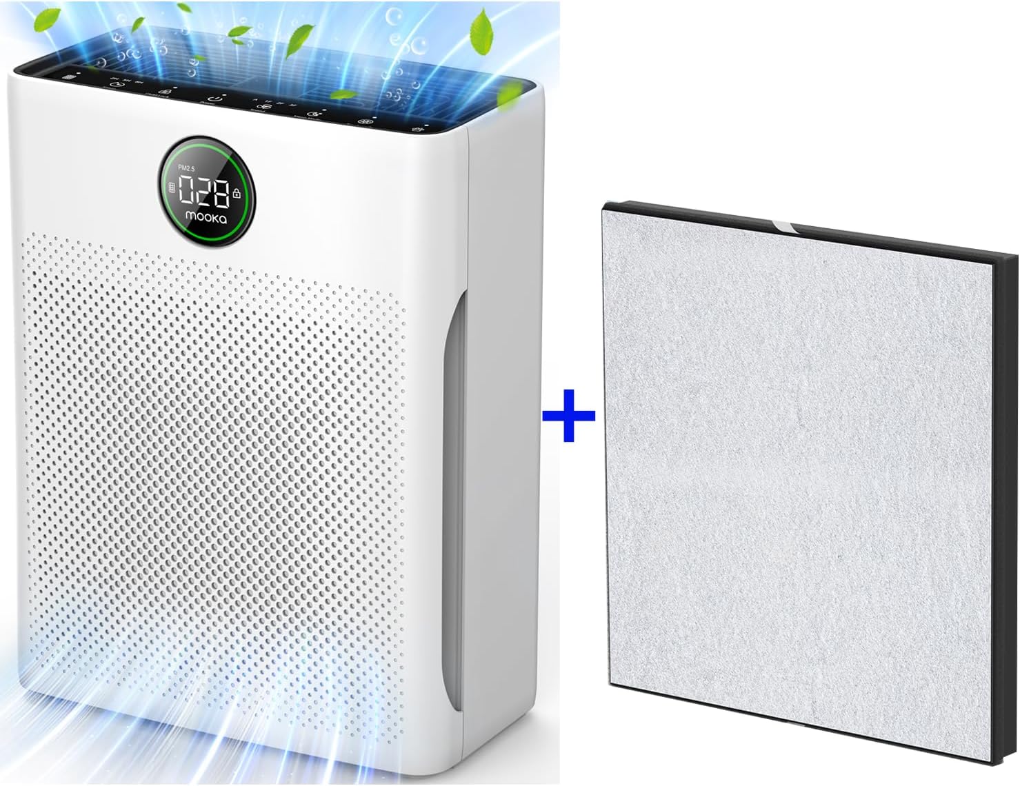 Amazon.com: MOOKA PR1 Air Purifiers and Filter Combo : Home & Kitchen