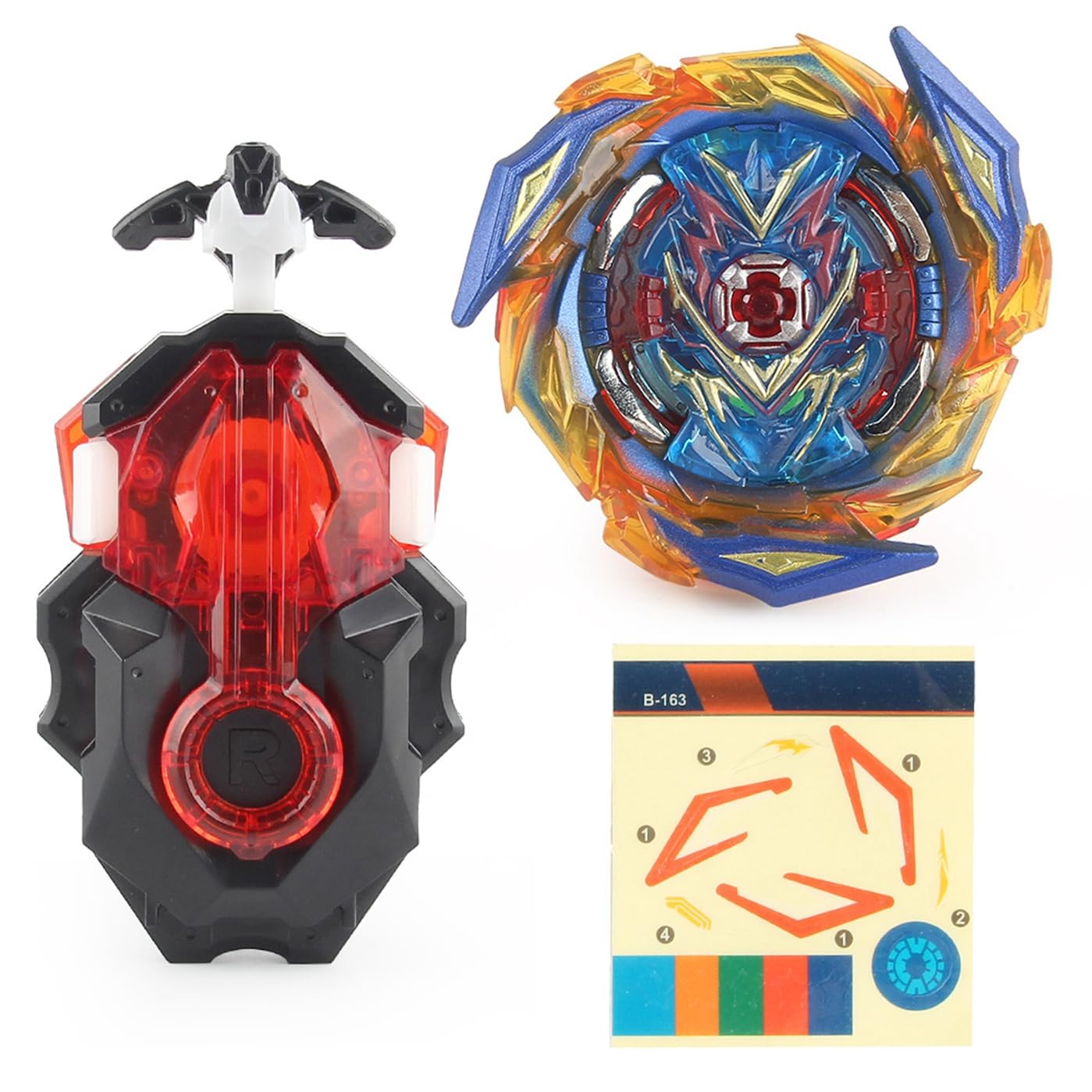 Bey Battling Tops Burst Blade Battle Set, B-184 String Launcher Left ...