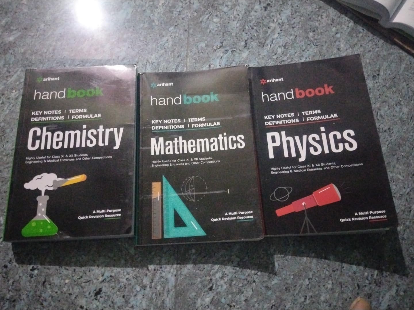 Buy Handbook of Physics, Chemistry, Mathematics (Combo set of 3 books ...