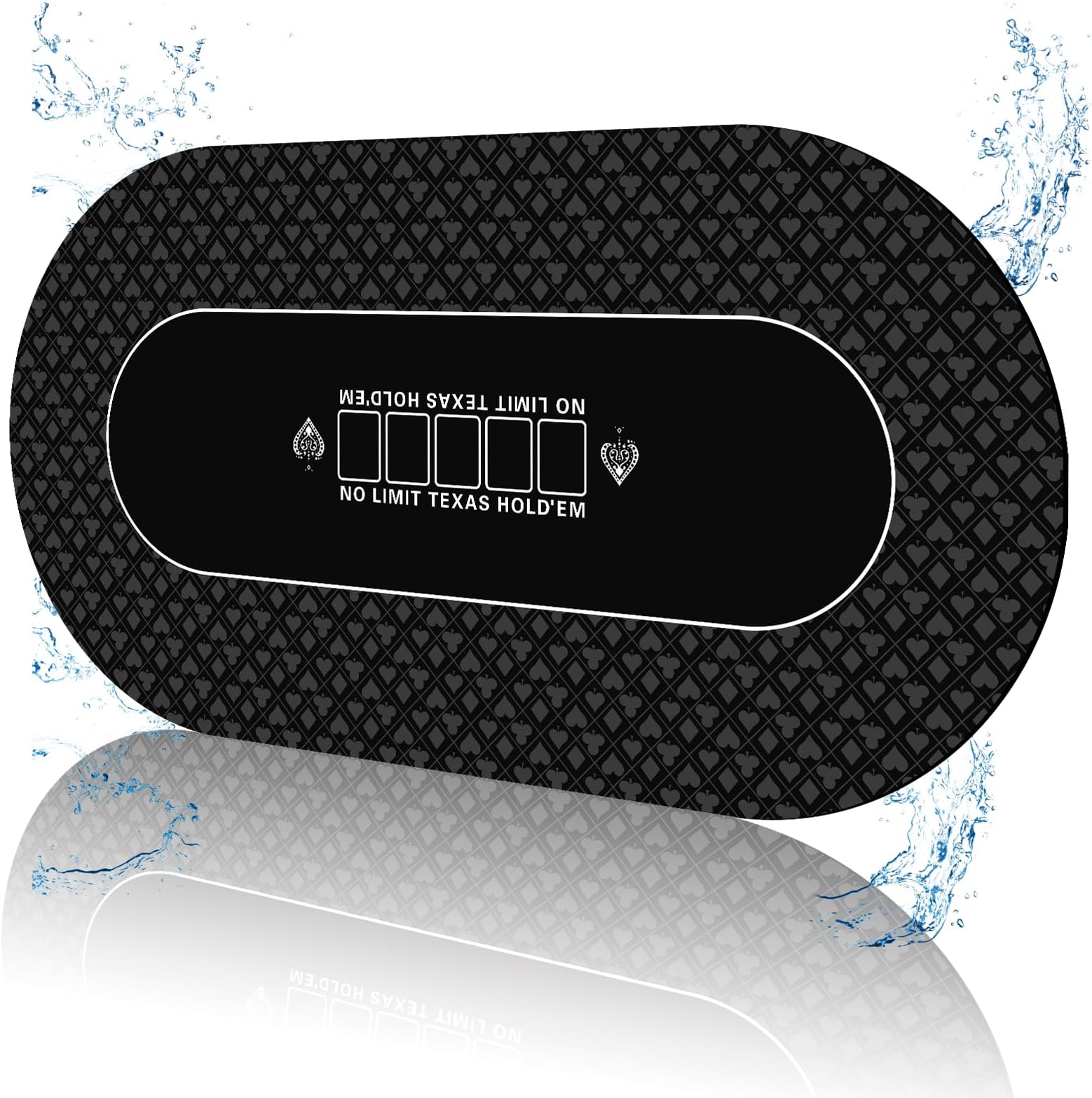 Amazon.com: Yuanhe 70" x 35" Portable Rectangle Sure Stick Rubber Foam ...