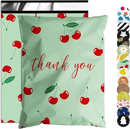 Amazon.com : Jowlroel Thank You Poly Mailer 14.5x19 Inch 50 Pcs ...