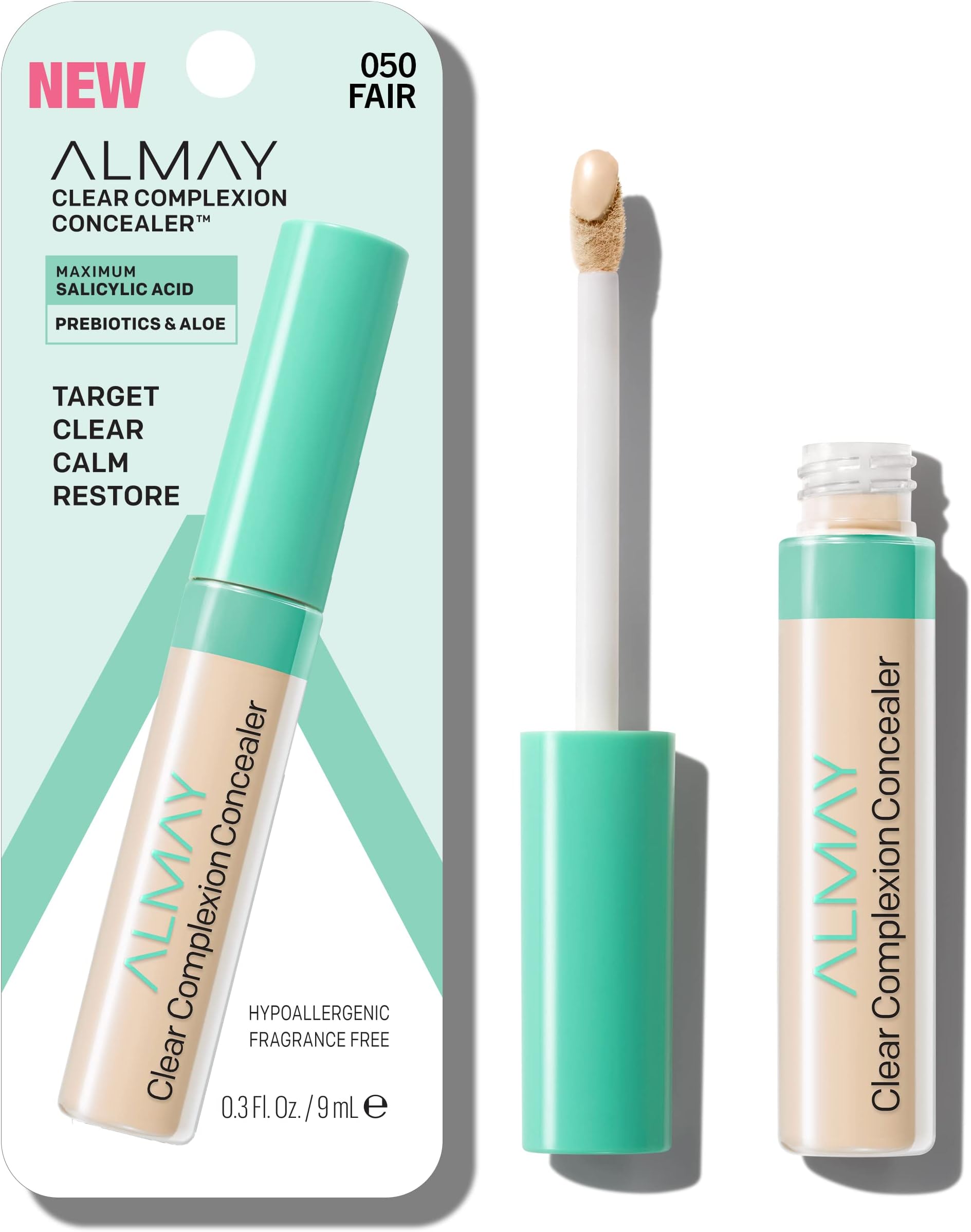 Amazon.com : Almay Clear Complexion Makeup, Matte Finish Liquid ...