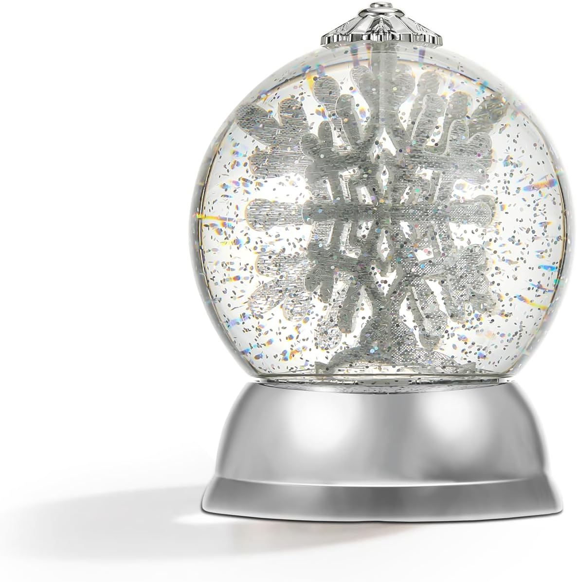 Amazon.com: MOMENTS IN TIME 5.9“H Acrylic Cardinals Globe - LED Lights ...