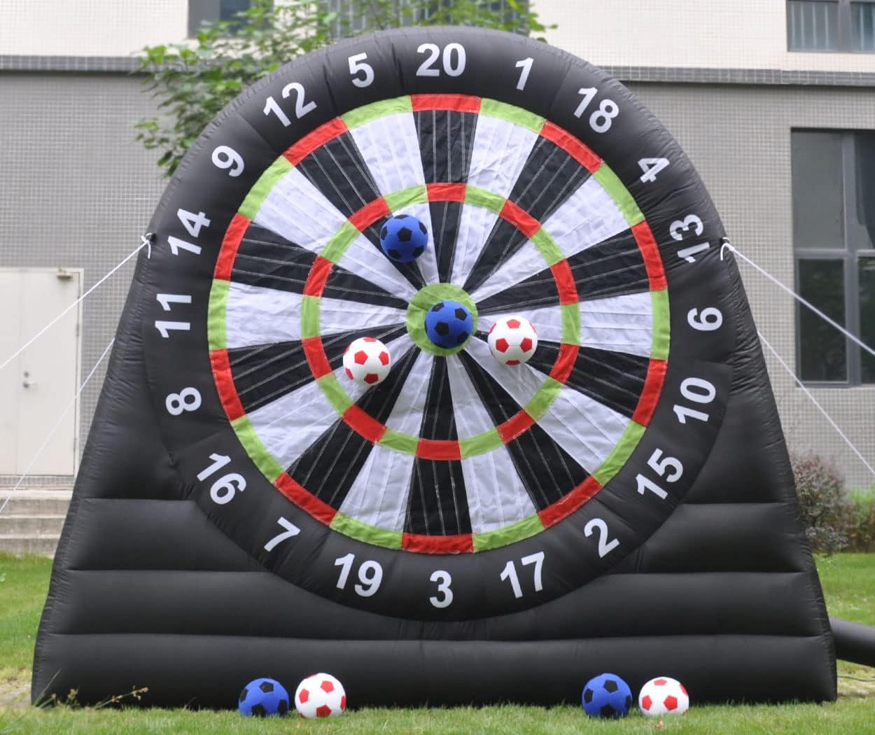 Amazon.com : Giant Inflatable Training Soccer Darts Board Target with ...