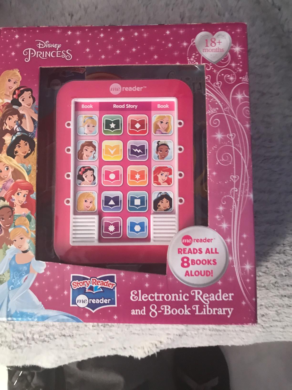Disney Princess Me Reader Electronic Reader and 8-Book Library ...
