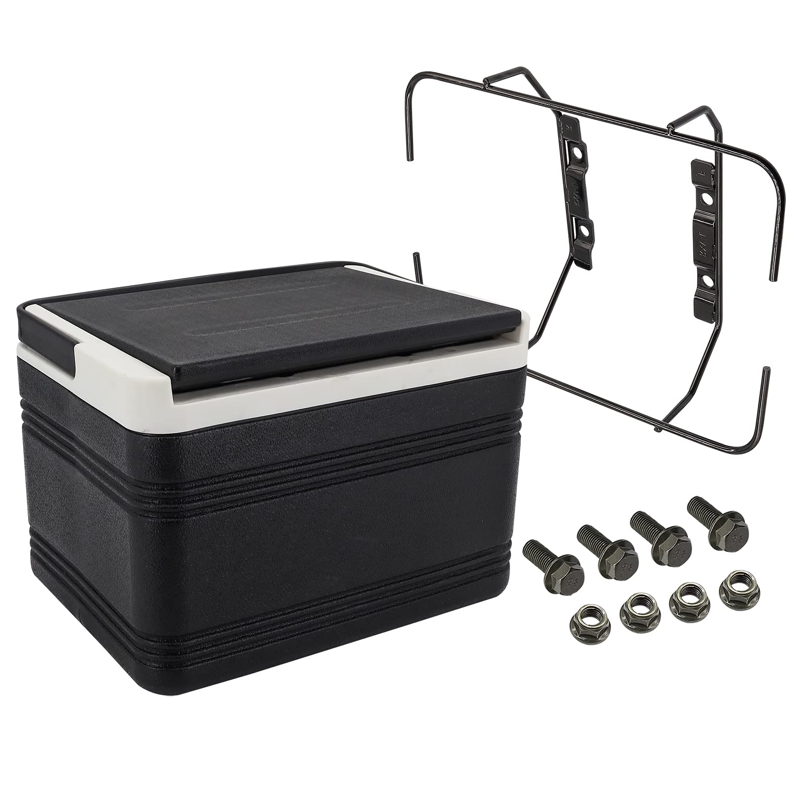 Drive-up Golf Cart Cooler and Mounting Bracket Kit for EZGO RXV Models Only