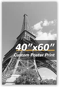 Amazon.com: Custom Poster Prints 40x60 inch Personalized Photo to ...