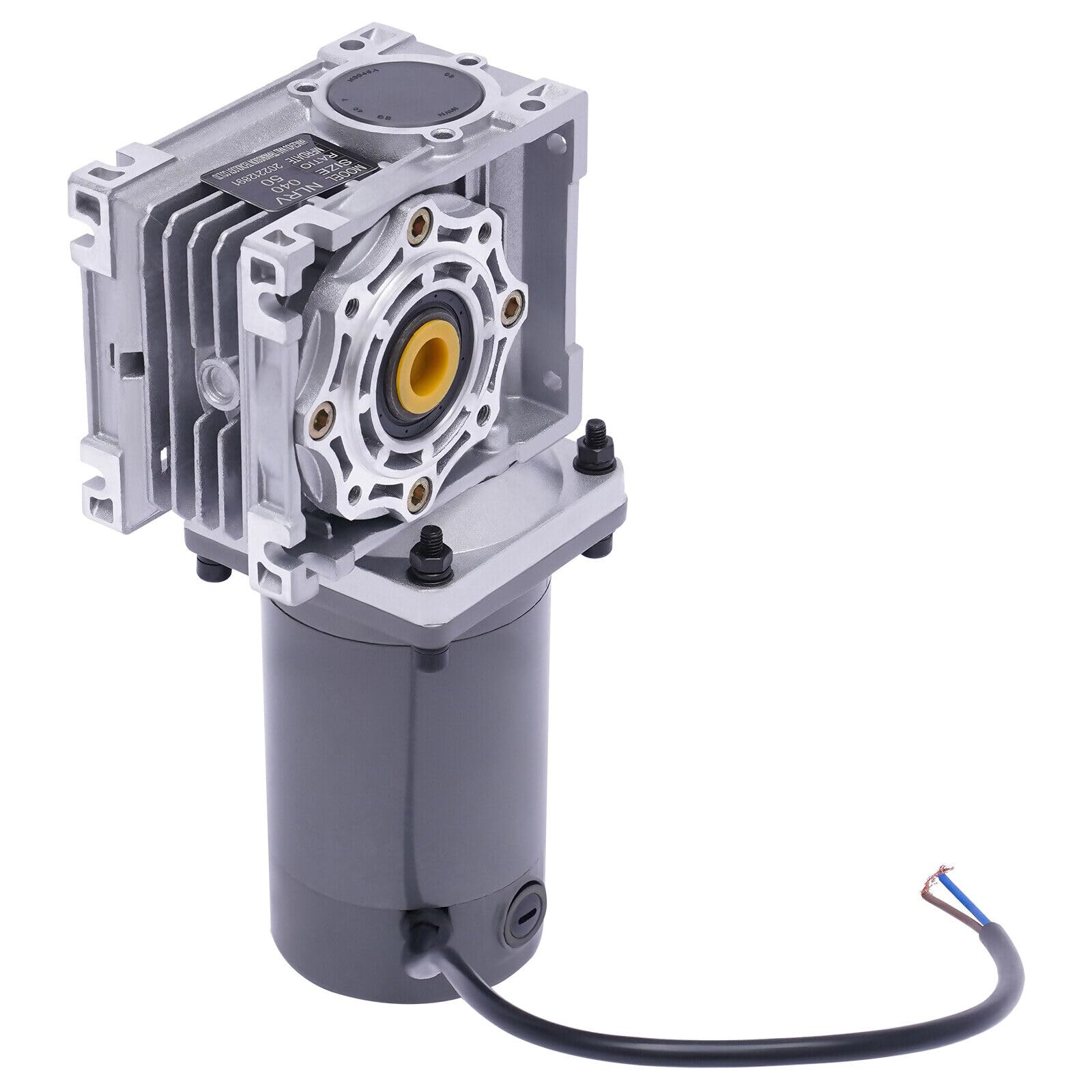 Snapklik.com : Electric Gear Motor 120W DC 24V Worm Gear Reducer ...