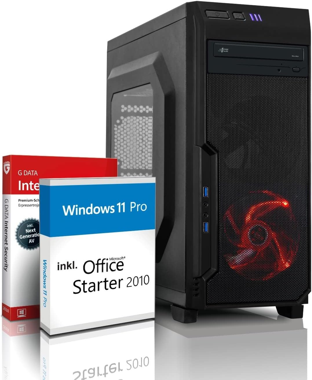 AMD Quad Gaming PC mit 3 Jahren Garantie! Athlon X4 950 Quad Core, 3.8 ...