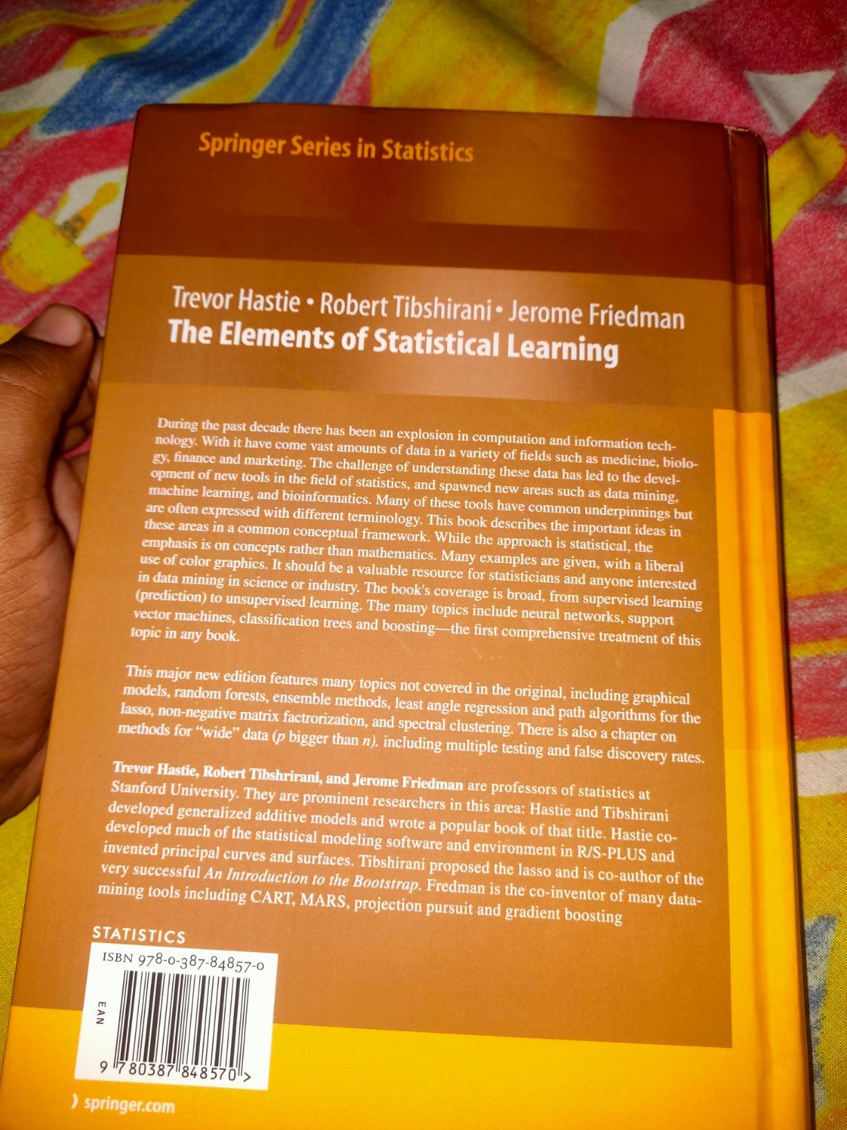 The Elements of Statistical Learning: Data Mining, Inference, and Prediction, Second Edition ...