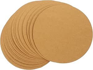Amazon.com: OHPHCALL 40pcs Round Drawing Paper Cardstock Painting Paper ...