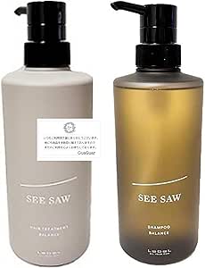 Amazon | Lebel SEE/SAW ヘア&スキャルプシャンプーB＋ヘアトリートメントB 500mL セット | GuaGuar | シャンプー・コンディショナーセット 通販