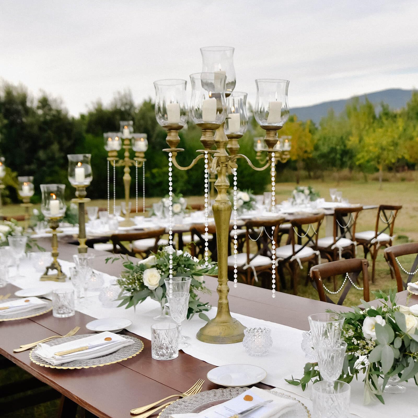 Pearl Strands For Decorating Tables Top 10 Pearl Wedding Decoration