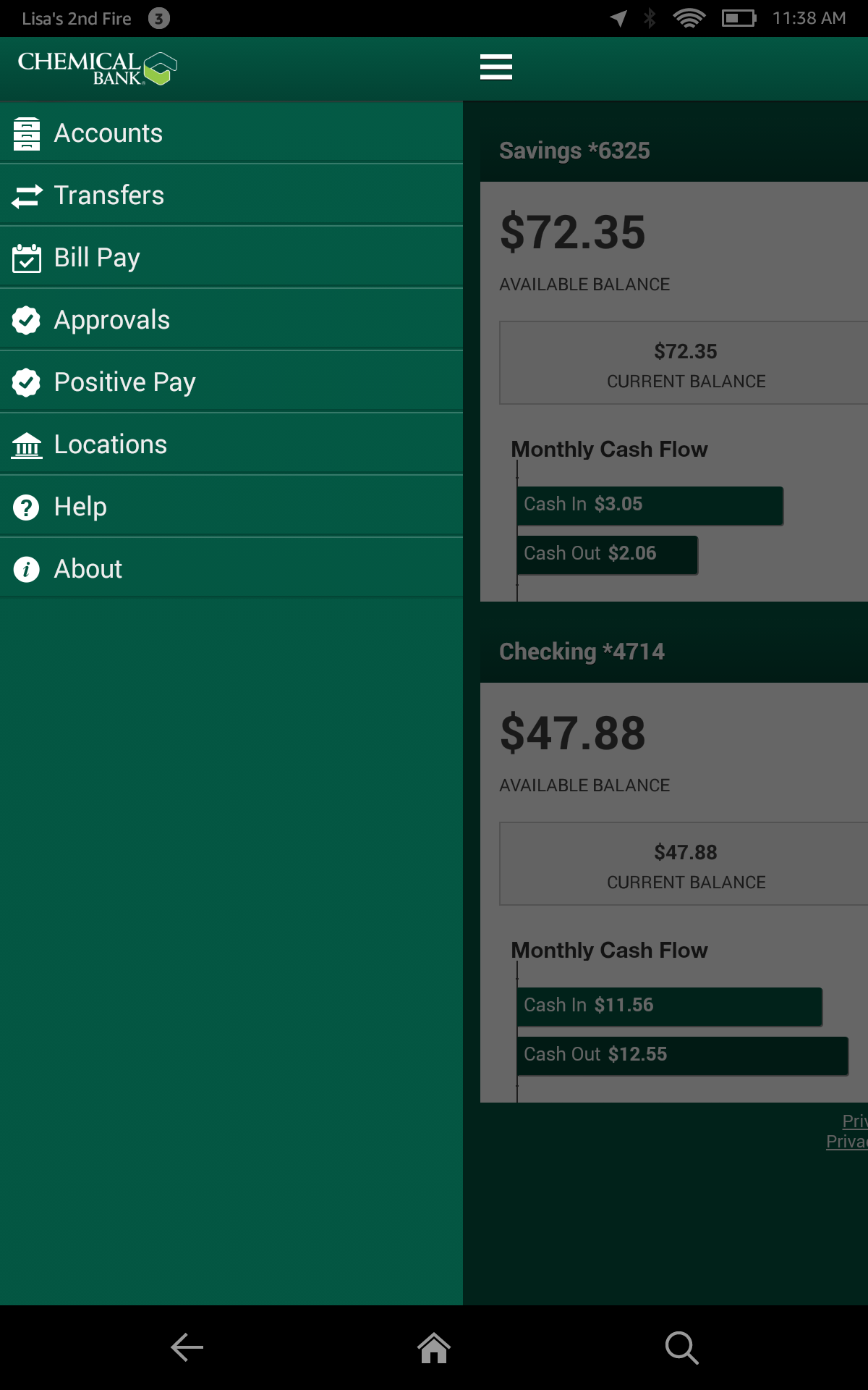 Chem Bank Biz Mobile - App on Amazon Appstore