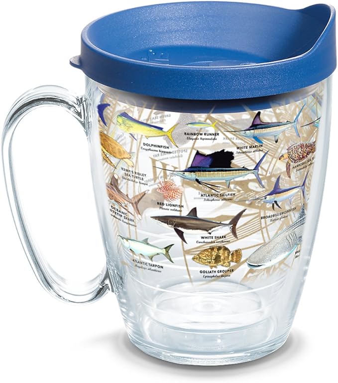Amazon.com: Tervis Guy Harvey Charts Made in USA Double Walled ...