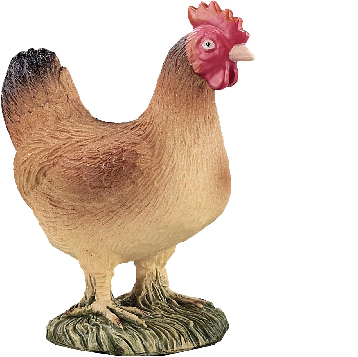 MOJO Hen Standing Chicken Farm Animal Model Toy Figure : Amazon.co.uk ...