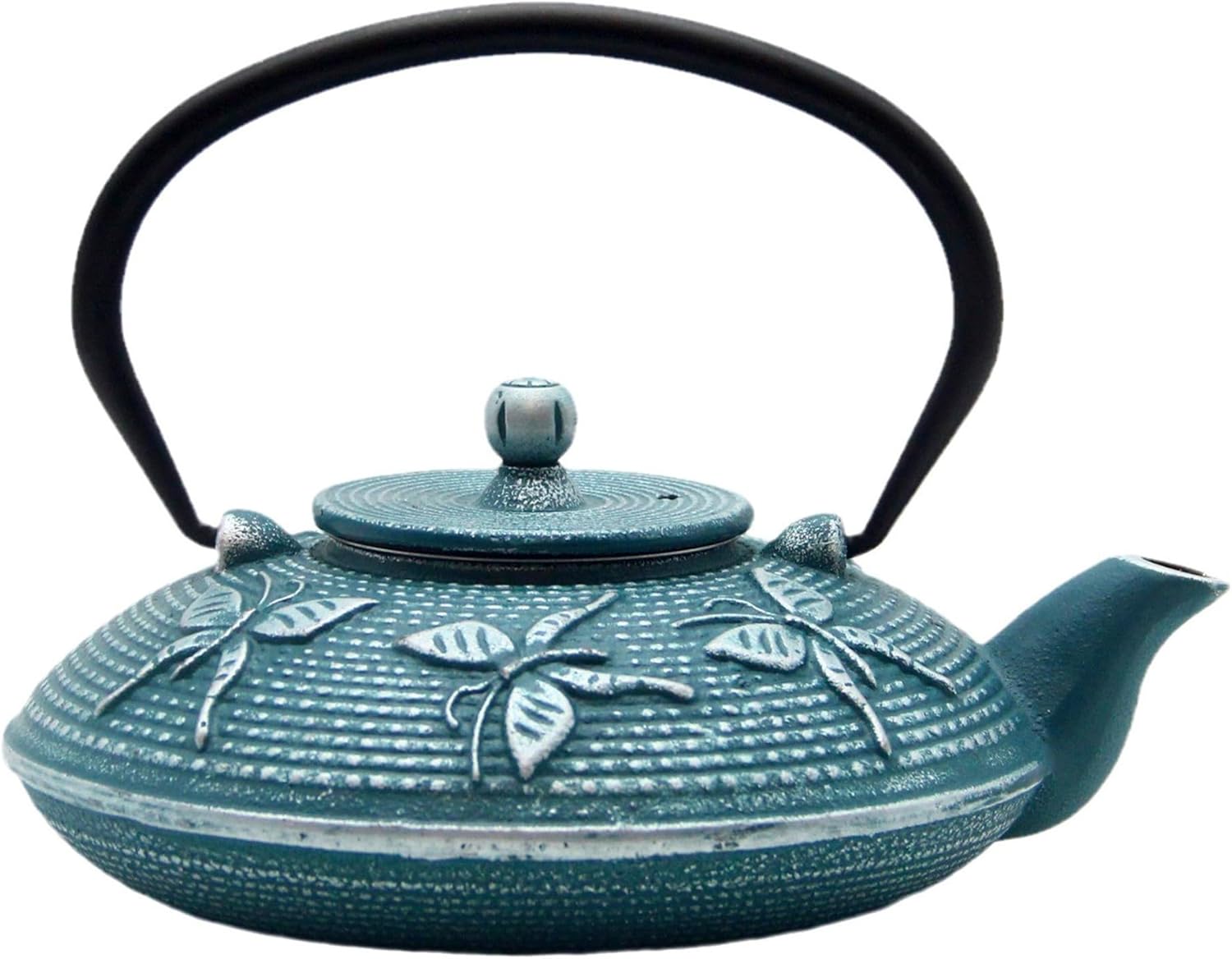 Amazon.com | Cast Iron Teapot,SECHUDO Tea Kettle Coated with Enameled ...