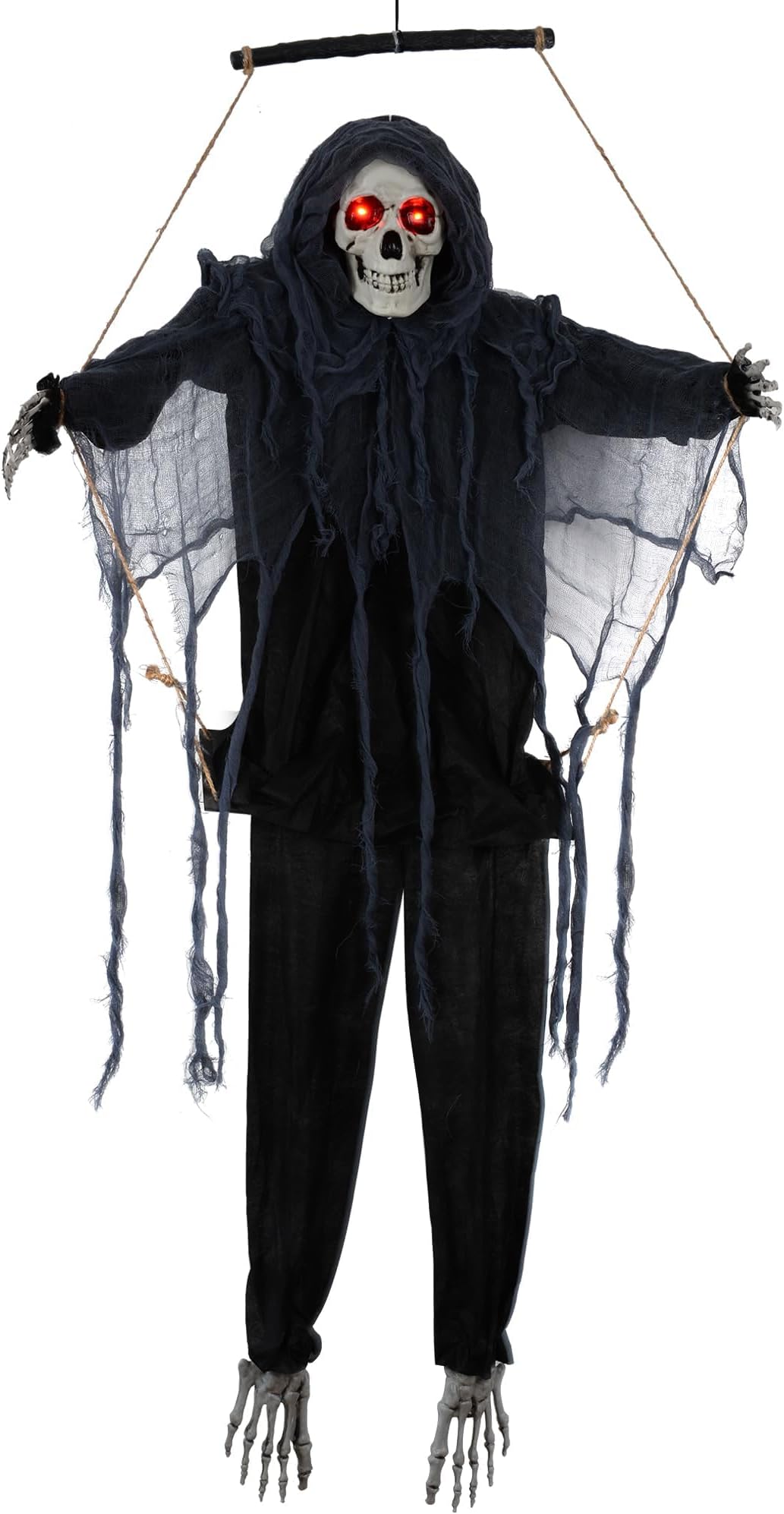 Amazon.com : Tuzuaol Animated Halloween Hanging Ghosts Decorations ...