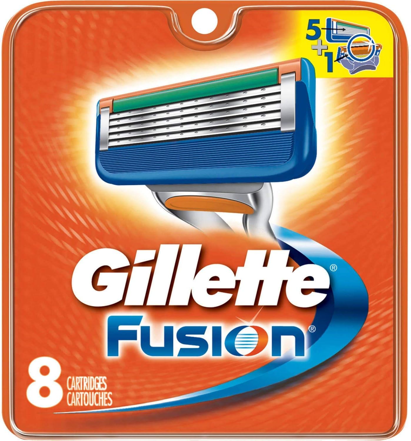 Amazon.com: Gillette Fusion Razor Blades - 8 Count : Beauty & Personal Care