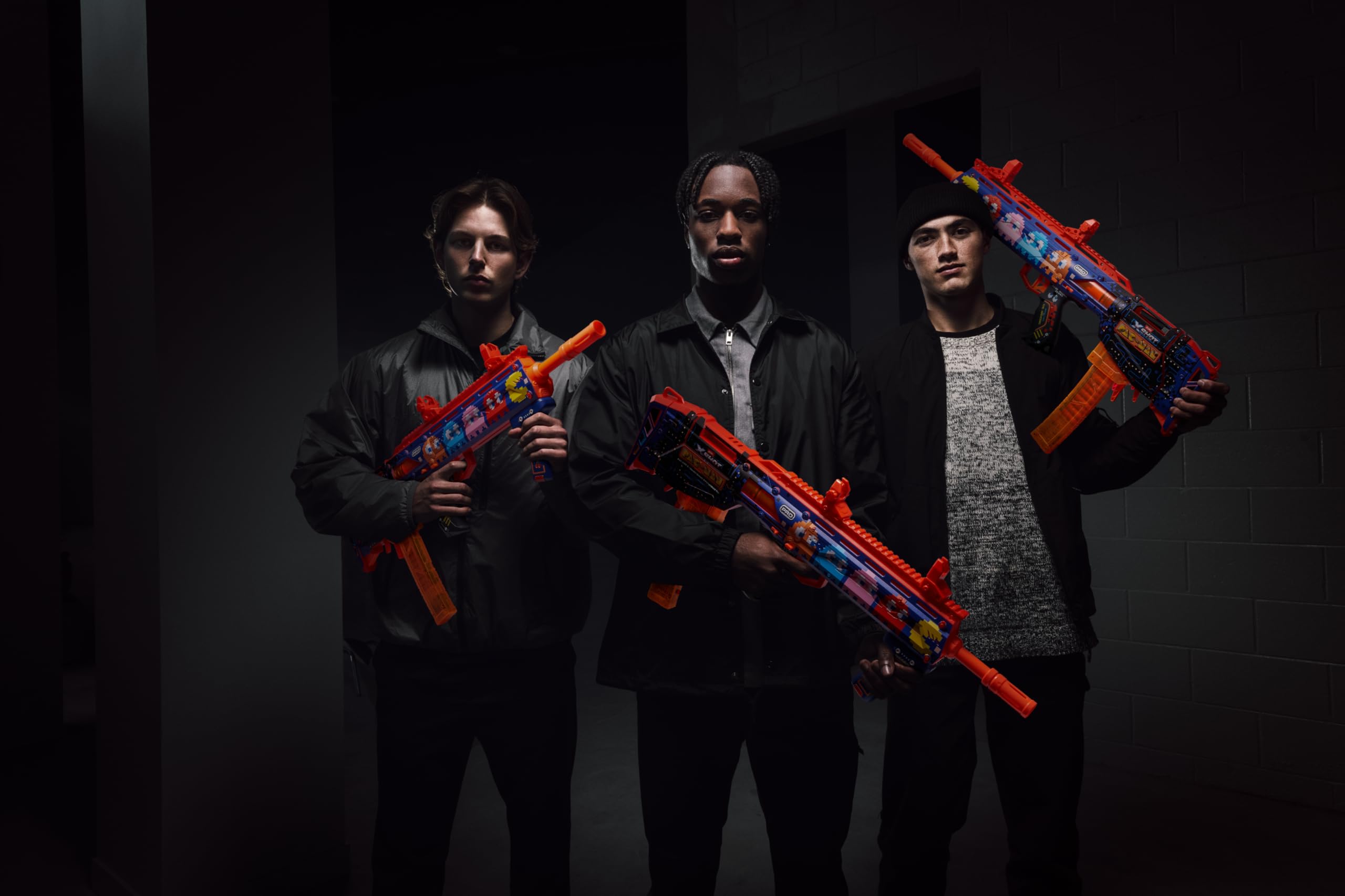 Snapklik.com : XSHOT Skins Pro Series 1 Pac-Man Long Shot Blaster By ZURU