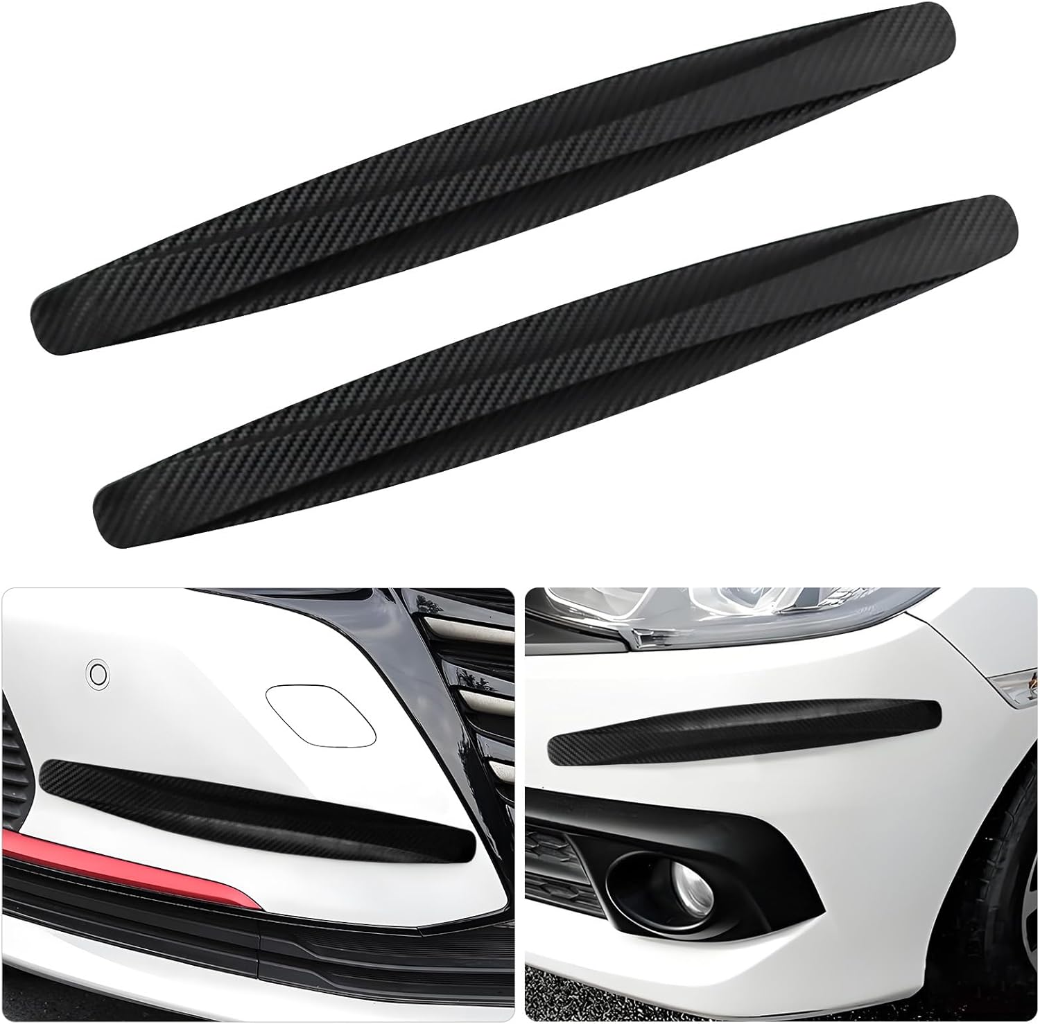 Amazon.com: Hbxdeco 2PCS Anti-Collision Car Bumper Guard Strip, Anti ...
