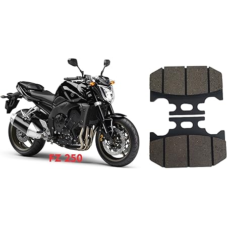 AUTOPLEX Rear Brake Pad/Disc Pad Compatible For Yamaha FZ 250/ Yamaha ...