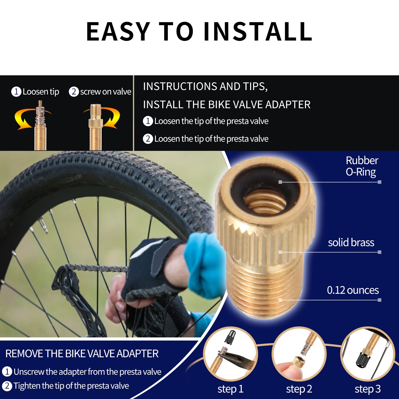Road Bike Tire Pump Adapter How To Inflate A Presta Valve Tube.