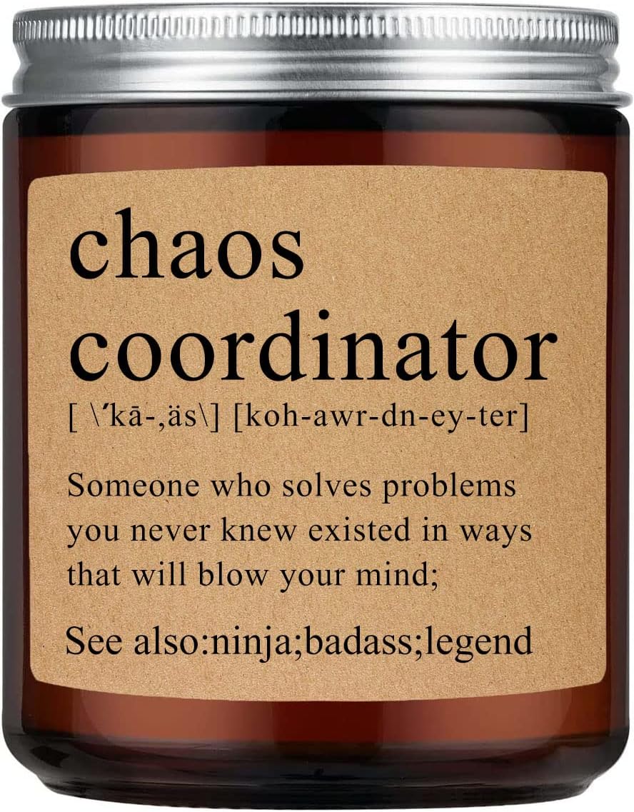 Amazon.com: Chaos Coordinator Gifts,Thank You Gifts for Women,Men,Mom ...