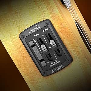 Cherub GU-2 Acoustic Ukulele Preamp 1Band EQ for Ukulele/Ukulele Pickup ...