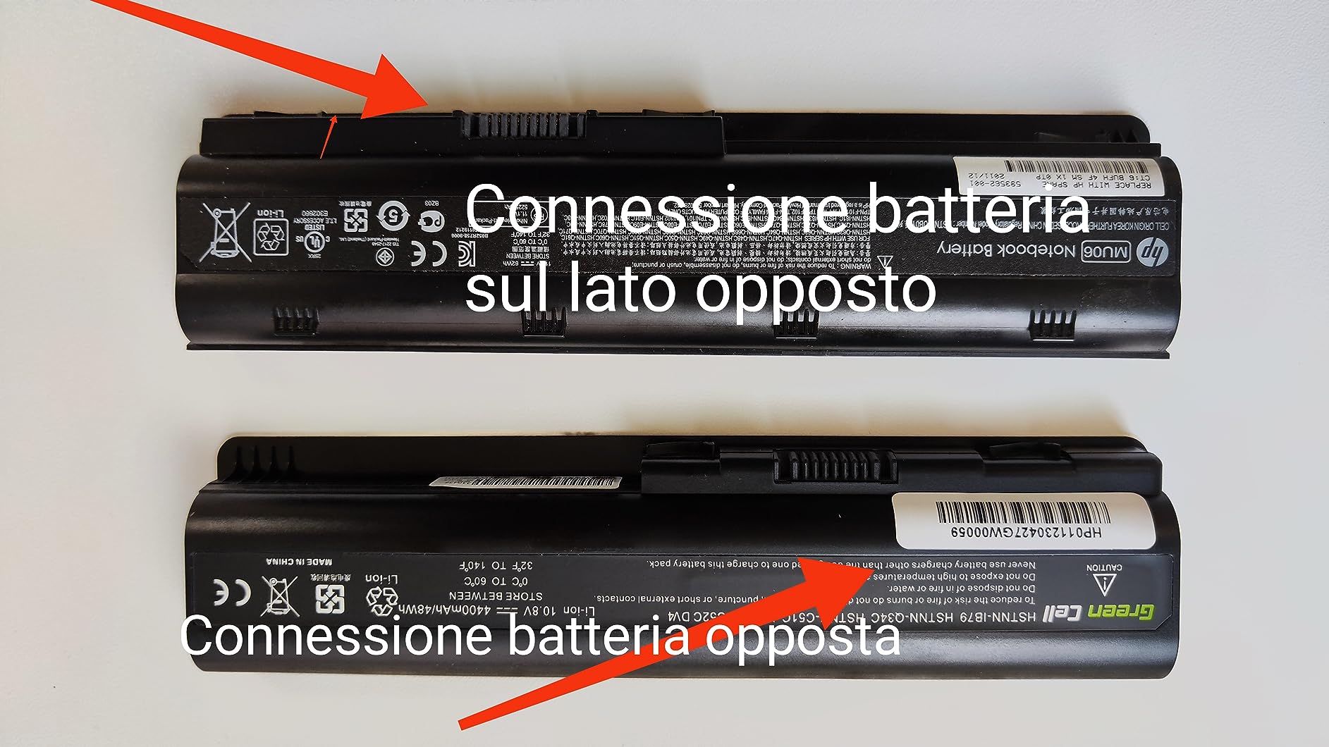 Green Cell Batteria HP EV06 HSTNN-CB72 / CB73 / IB72 / IB73 / LB72 ...