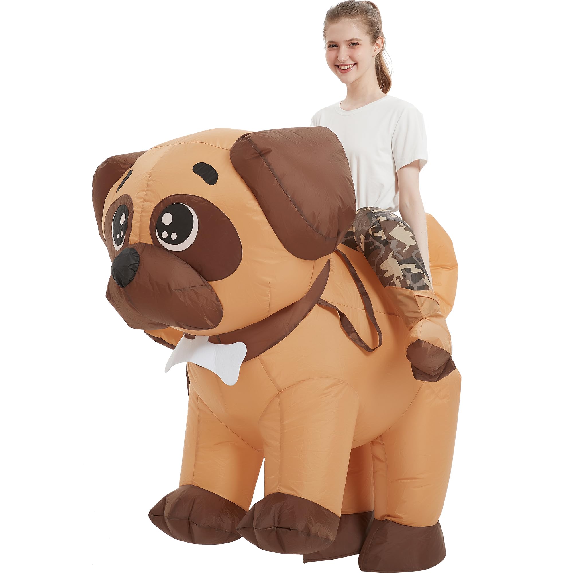 RQUXMT Blow Up Party Costumes,Inflatable Costume Adult,Dog Inflatable ...