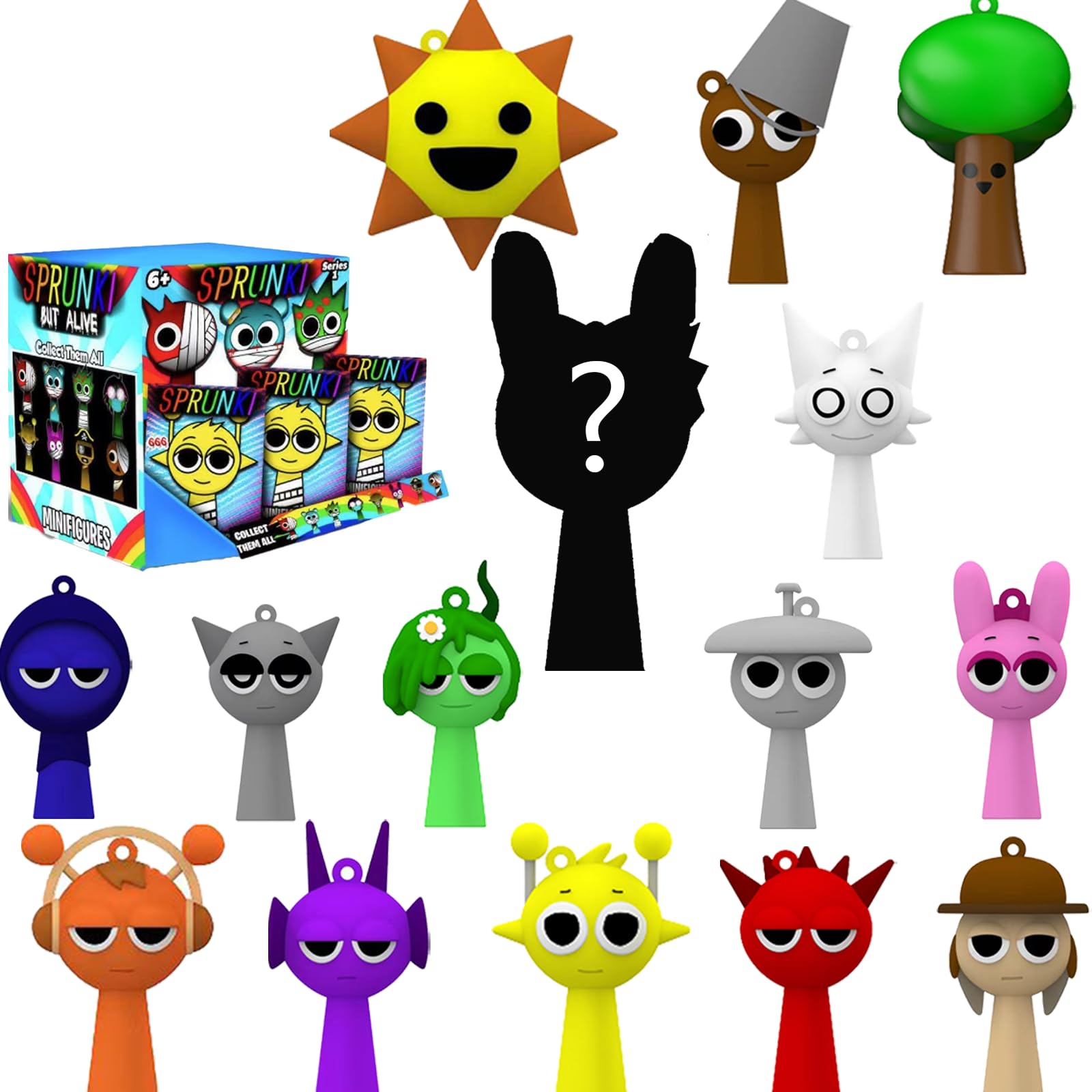 Buy Sprunki Mystery Box Sprunki Action Figures Oren Figures Reddy