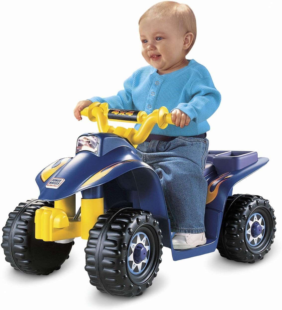 Amazon.com: Power Wheels Lil' Quad Ride-On for Toddlers : Toys & Games