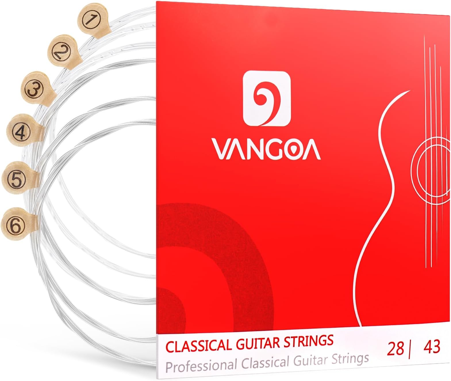 Amazon.com: D'Addario EJ27N Student Nylon Classical Guitar Strings ...