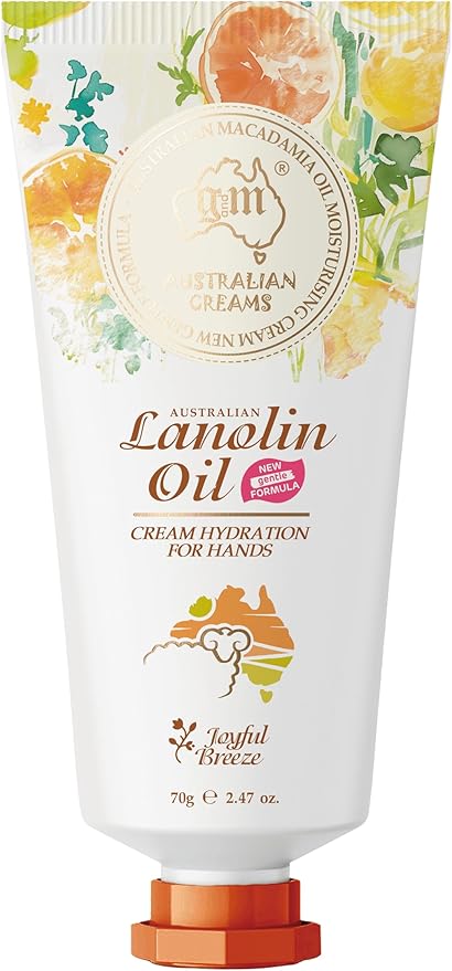 Australian Creams Macadamia Oil ﻿Joyful Breeze Hand Cream 70 g : Amazon ...