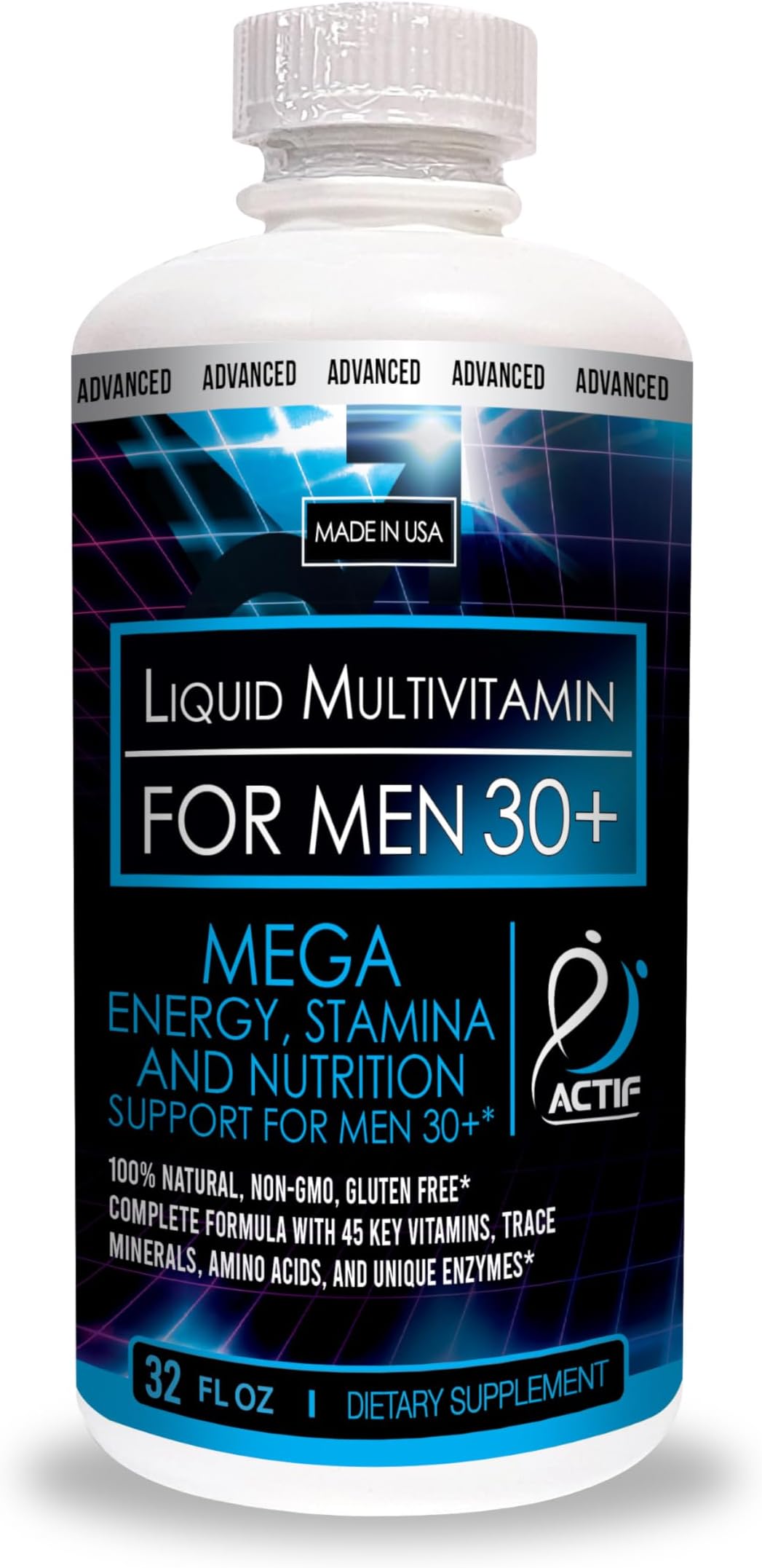 Amazon.com: Passion 4 Life Liquid Multivitamin Plus Organic Liquid D3K2 ...