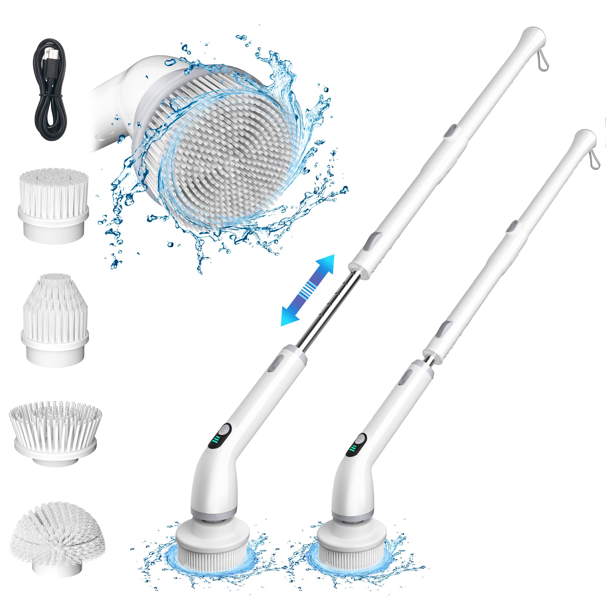 Snapklik.com : Keimi Electric Spin Scrubber, 2024 New Cordless Scrubber