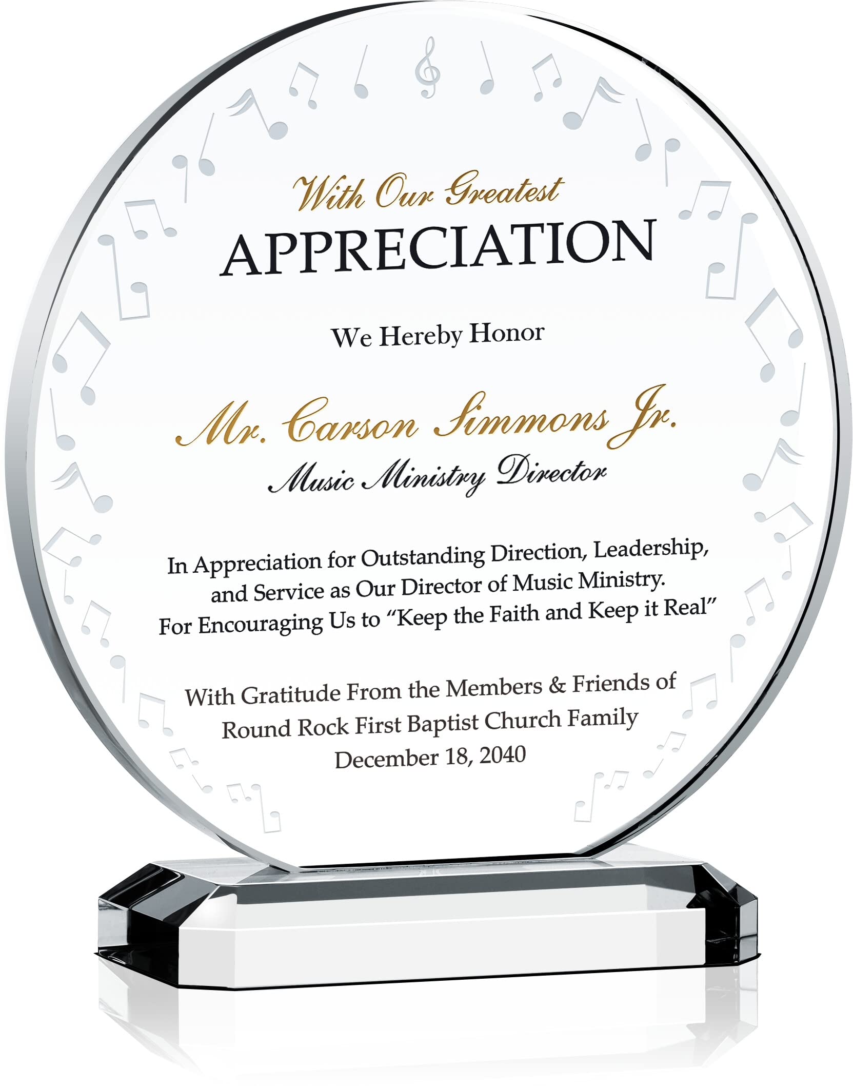 Certificados De Agradecimiento Para La Iglesia