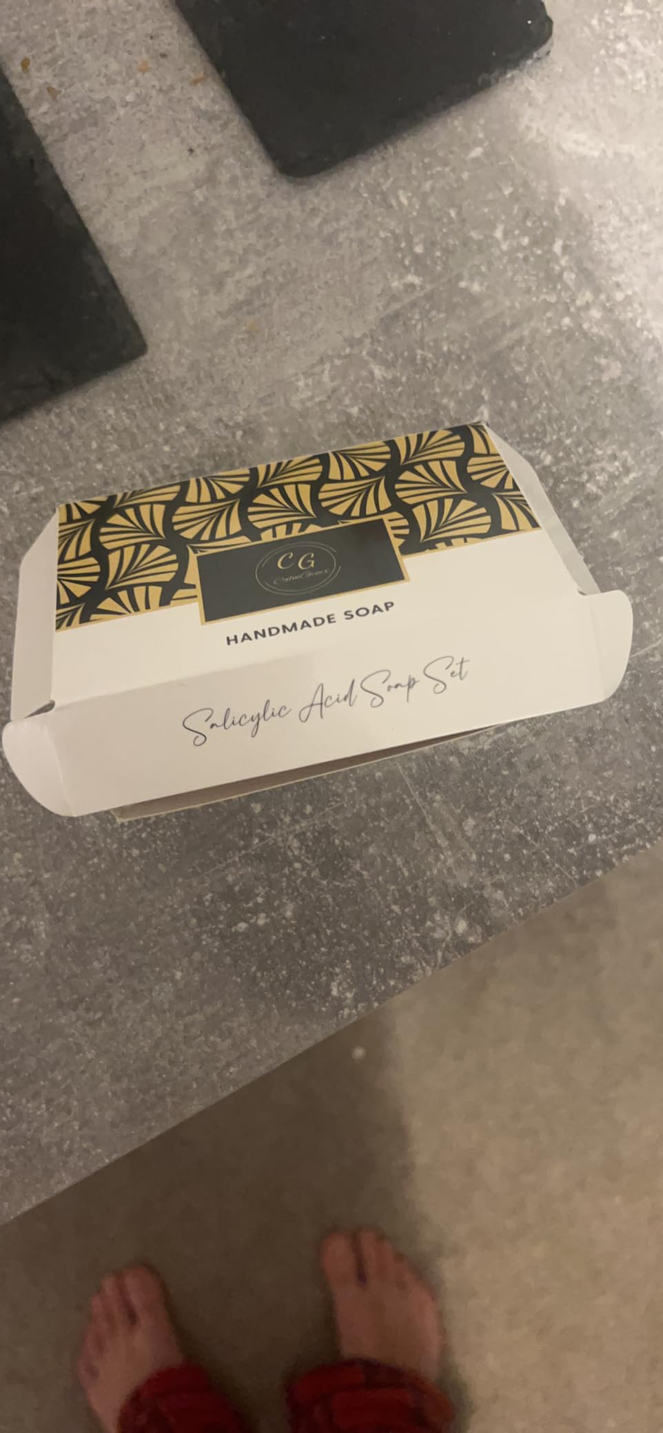 CalmGenix Salicylic Acid Soap Bar - Pack of 2 - Jasmine and Rose ...