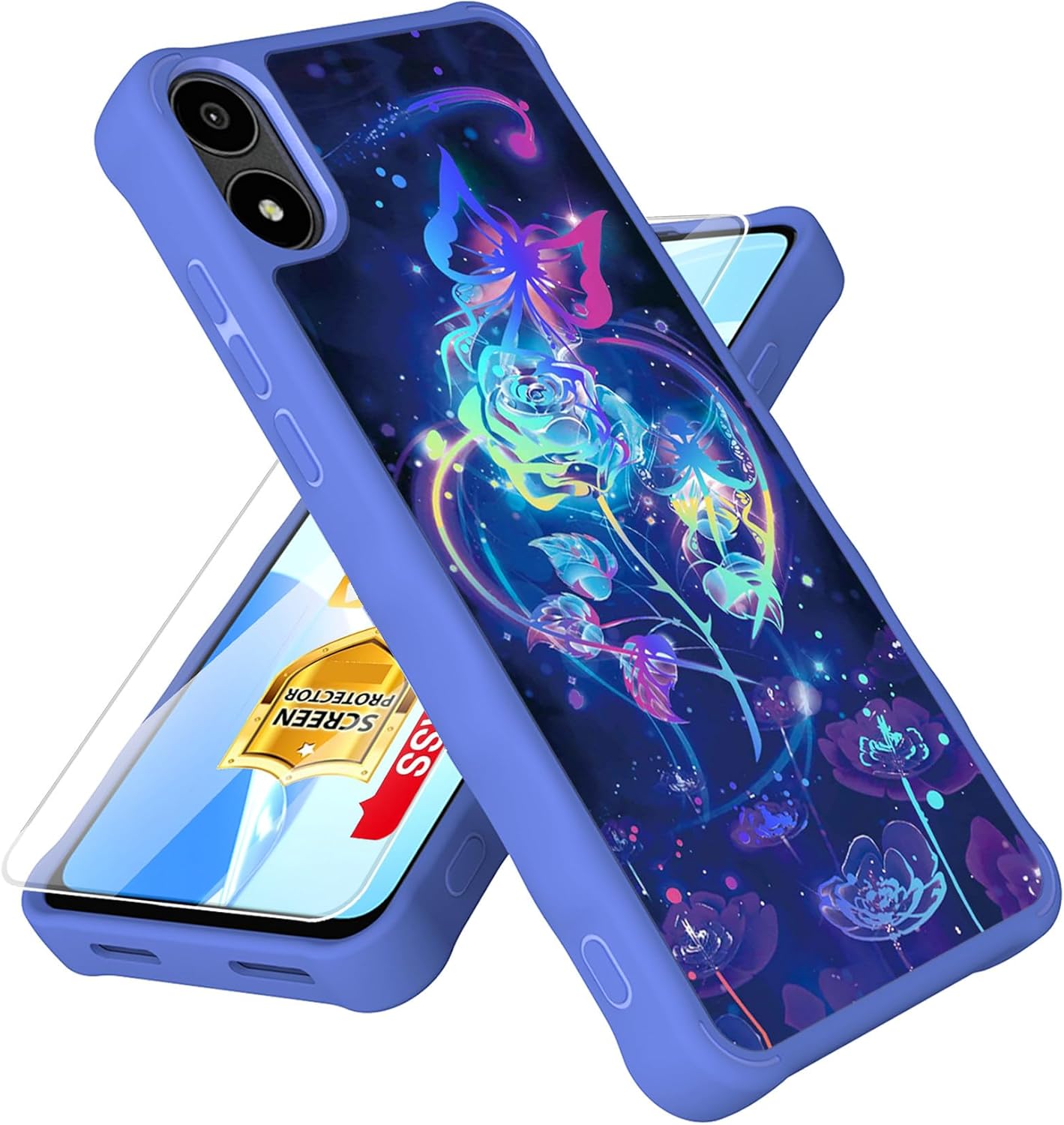 Amazon.com: Compatible with Foxx FOXXD A67L Case [with Tempered Glass ...