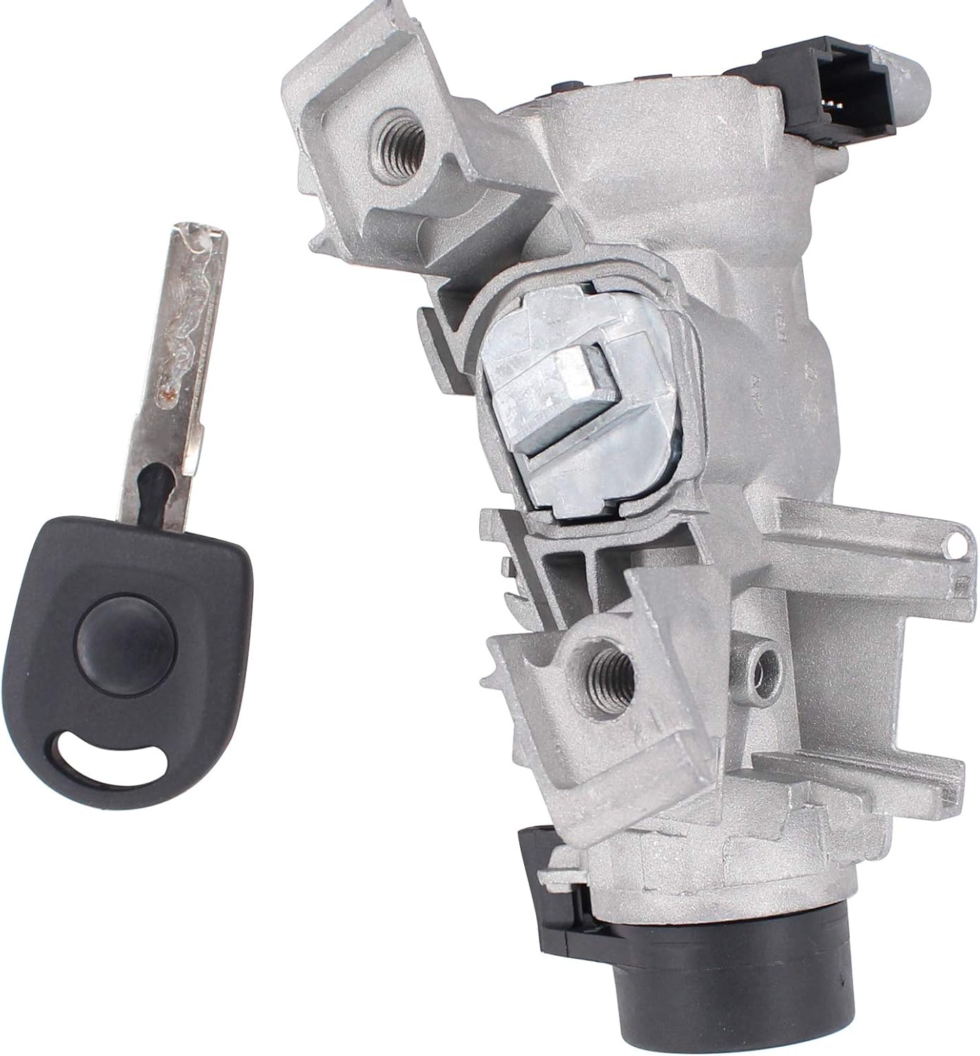 Amazon.com: NewYall 1K0905841 1K0905851B Ignition Lock Cylinder and ...